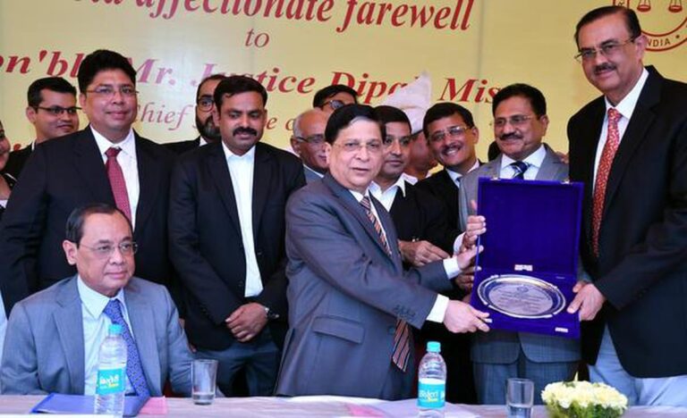 CJI Dipak Misra Award | CJI Bobde And Justice Chandrachud To Be ...