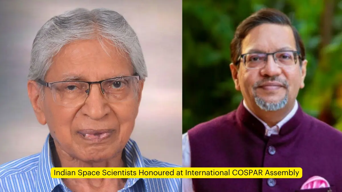 Indian Space Scientists Honoured At COSPAR Assembly | ISRO’s ...