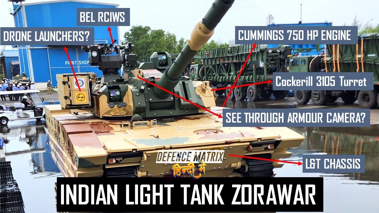 DRDO’s Successful First Phase Trials Of Zorawar Light Tank – Enhancing ...
