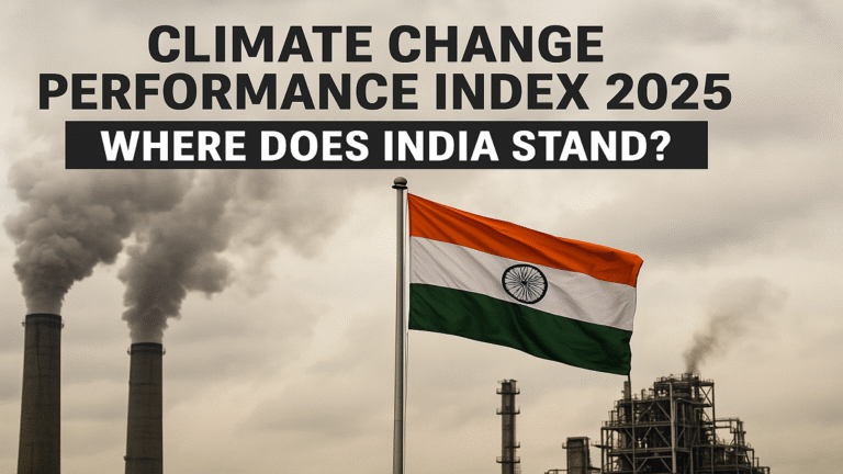 Climate Change Performance Index 2025: India Ranks 10th With Key ...