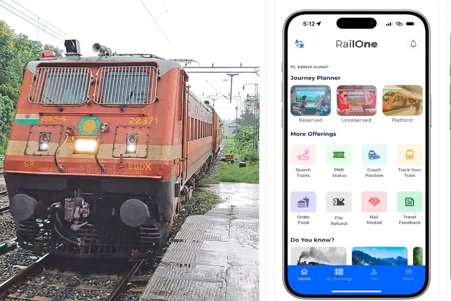 Indian Railways RailOne App Launched: Unified Passenger Services Explained - Current Affairs 2025