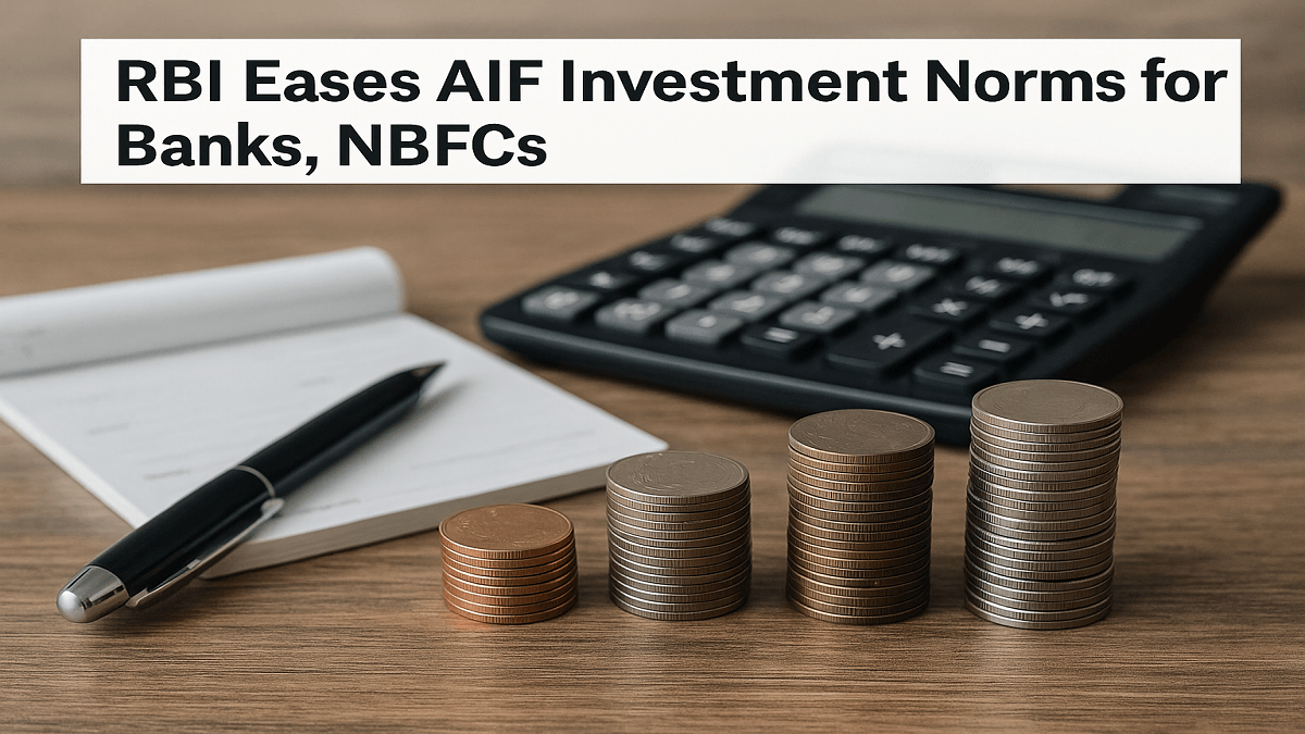 RBI AIF Investment Rules 2025: New Norms For Banks & NBFCs Explained ...