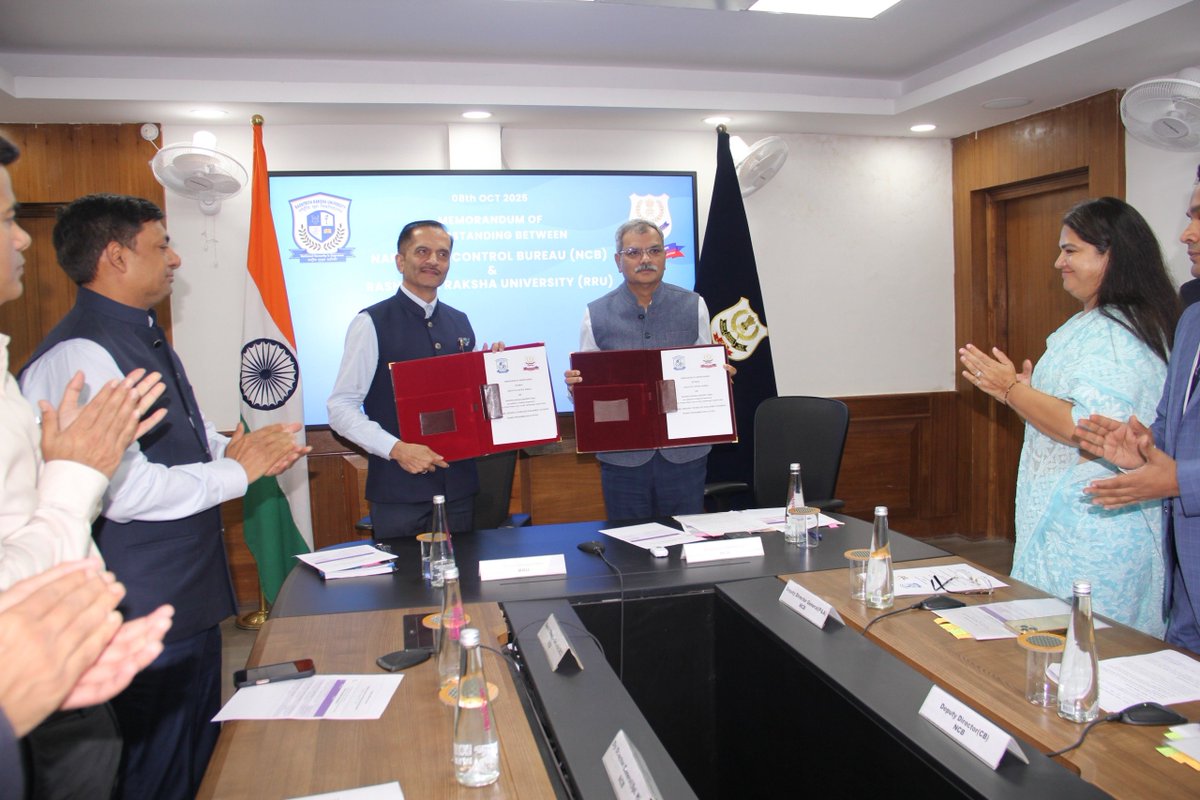 NCB RRU Drug Crime Training MoU: Enhancing Cybercrime Investigation In ...