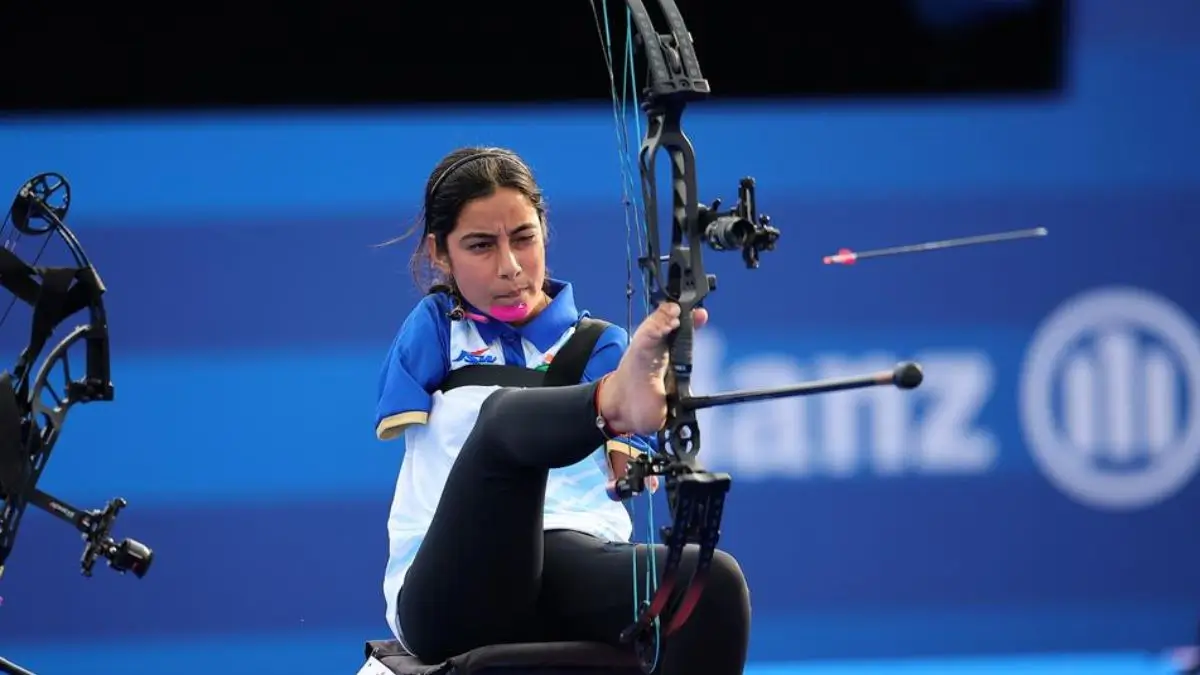 Sheetal Devi Para Archery Gold | World Archery Para Championships 2025 ...