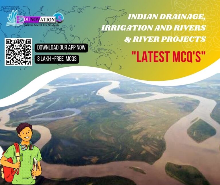 Indian Drainage Irrigation And Rivers And River Projects - Geography GK ...