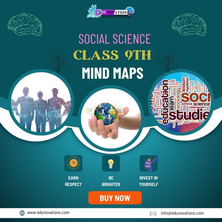 NCERT Mind Maps For Class 9th Social Science - Edunovations Book store